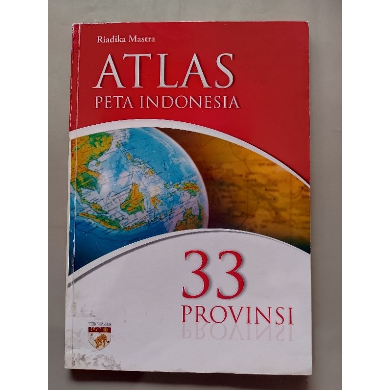 Jual ATLAS PETA INDONESIA 33 PROVINSI | Shopee Indonesia