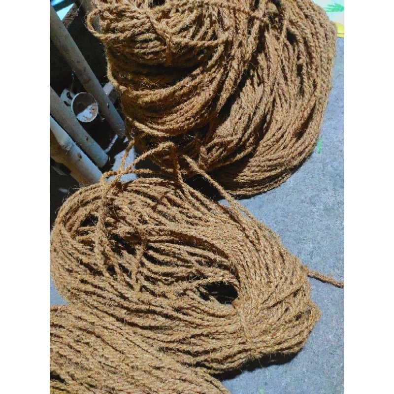 Jual Tali Serabut Kelapa 4 mm Panjang 100 meter - Tali Anggrek - Tali ...