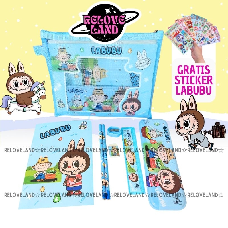 Jual labubu set stationery | alat tulis labubu | kado labubu | Shopee ...