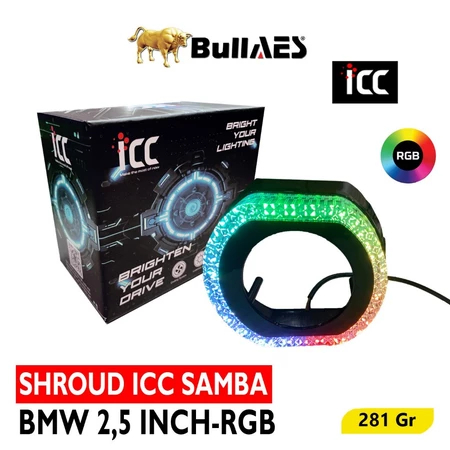 Jual Shroud 5D SAMBA ICC | Shroud BMW RGB 2.5 inch | Shopee Indonesia