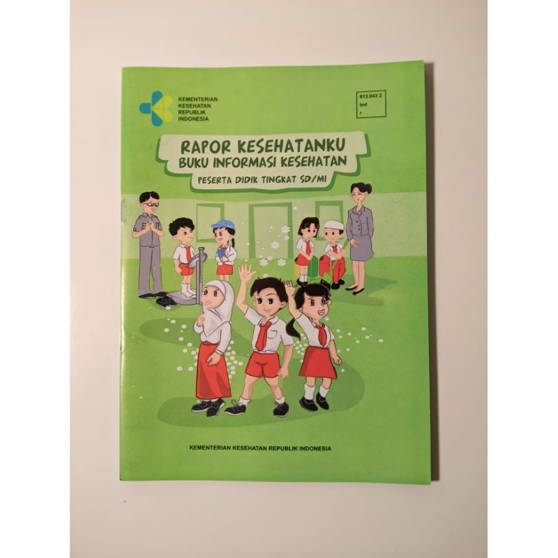 Jual Paket 10 Buku Rapor Kesehatanku Buku Catatan dan Buku Informasi Kesehatan SD/MI, rapor sd ...