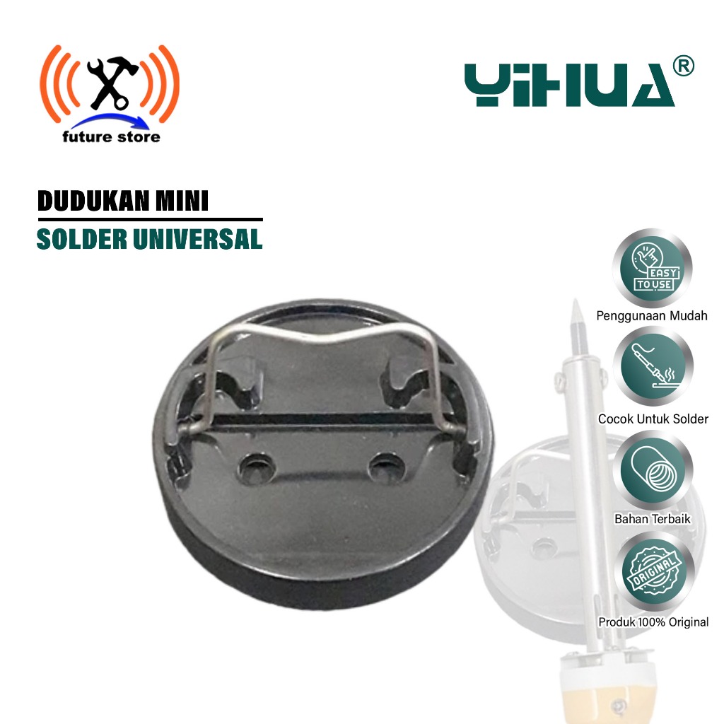 Jual Dudukan Solder Mini Black Yihua - Dudukan Solder Universal ...
