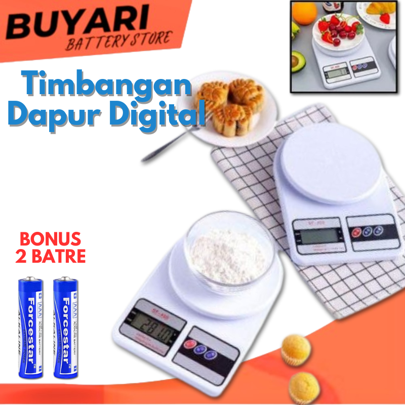 Jual Timbangan Dapur Digital SF400 /Electronic Portable Kitchen Scale ...
