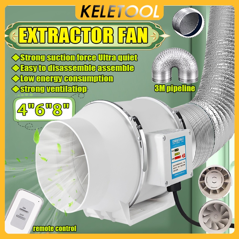 Jual exhaust fan atap 4" / 6" / 8" kipas exhaust fan ventilasi multi ...