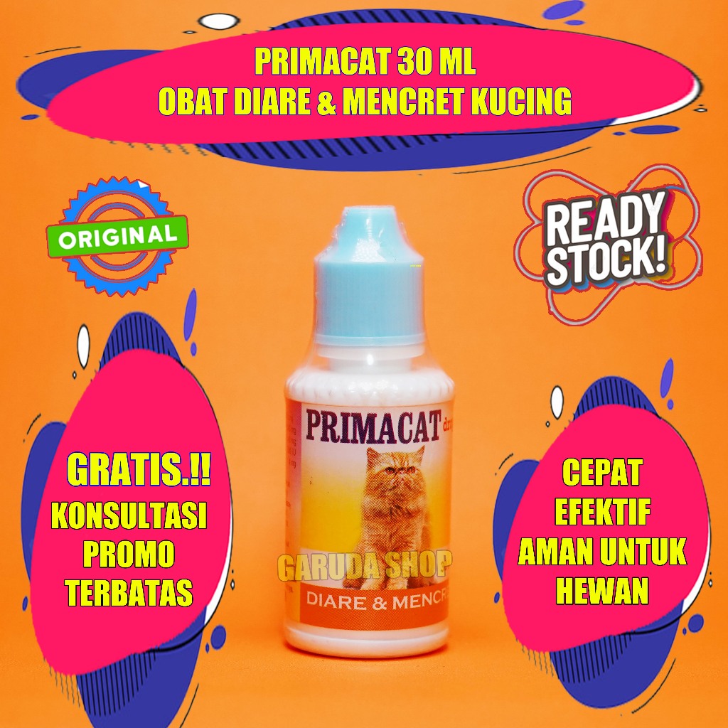 Jual OBAT DIARE MENCRET KUCING SAKIT PENCERNAAN BUANG AIR BESAR ...