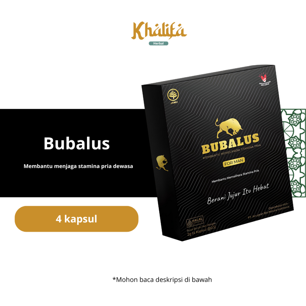 Jual Bubalus suplemen kesehatan herbal | Shopee Indonesia