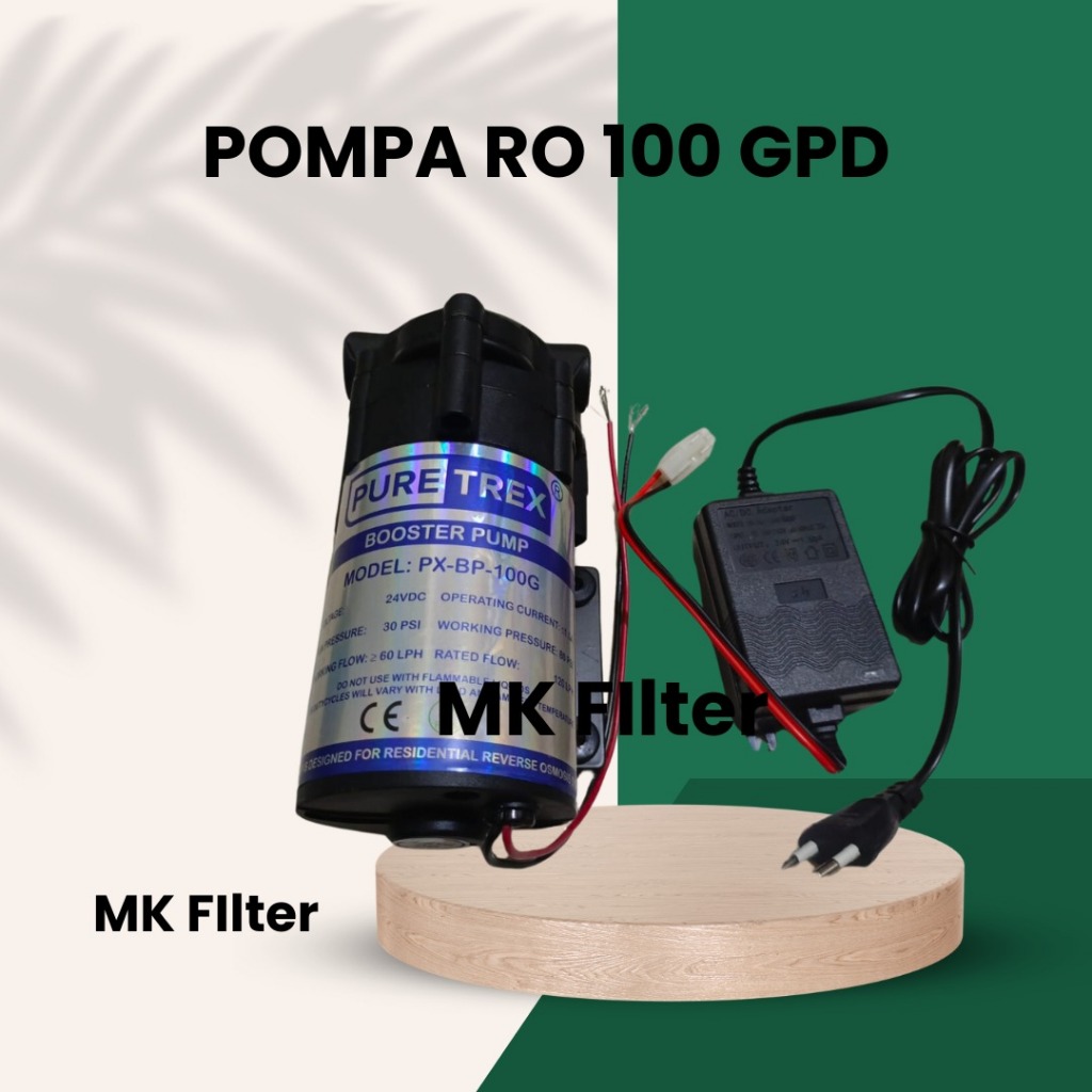Jual Pompa Booster RO 100 Gpd - Booster Pump RO Micron 24v | Shopee ...