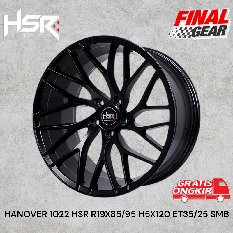 Jual velg hsr r19 untuk mobil bmw Discovery Rangerover dll tipe hsr hanover r19 | Shopee Indonesia