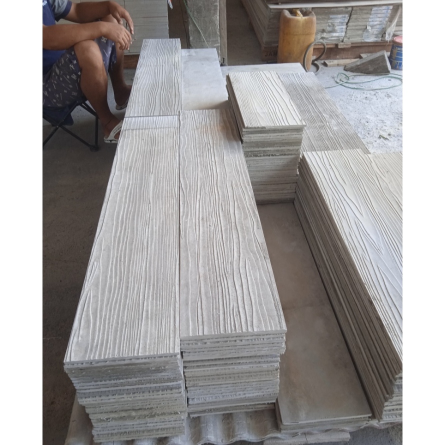 Jual Lisplank motif lisplank potongan ukuran 1m x 20cm woodplank tebal ...
