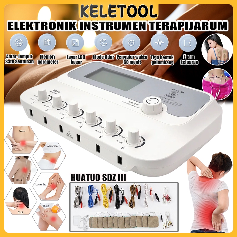 Jual Stimulator Terapi Saraf Otot Elektroakupunktur Hwato SDZ III 6 ...