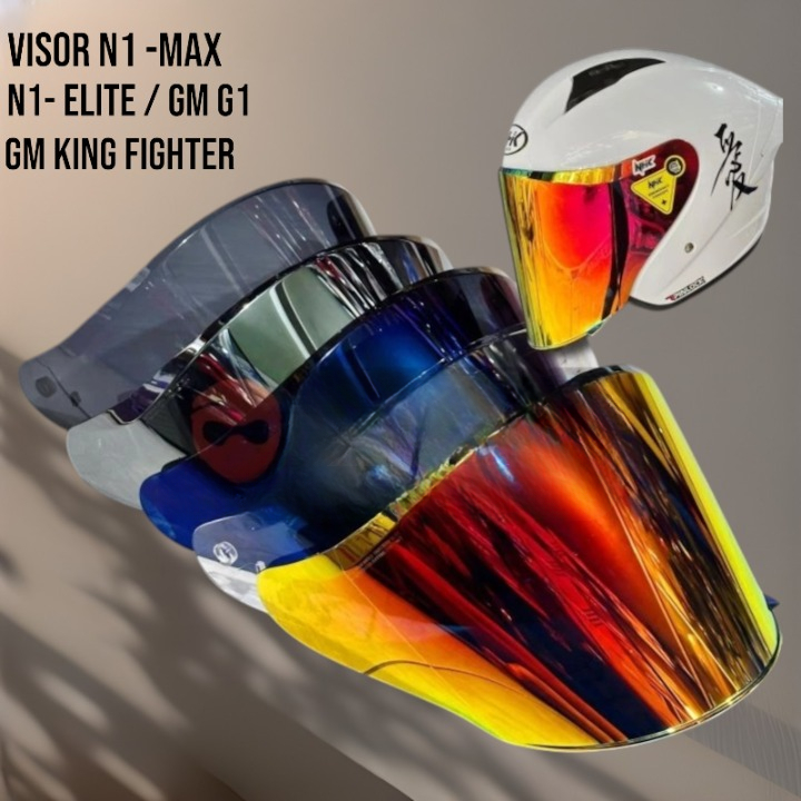 Jual VISOR KACA HELM NHK N1 MAX | N1 ELITE | GM G1 | R1 SINGLE I R1 ...
