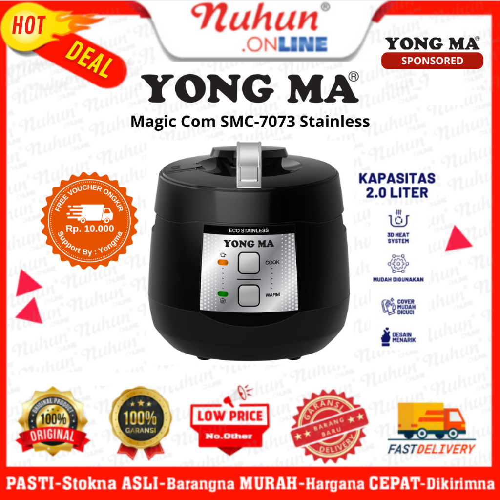 Jual Yongma SMC-7073 Stainless 2 L | Shopee Indonesia