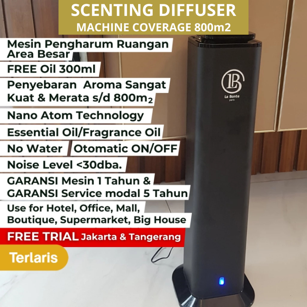 Jual La Bonte Scenting Diffuser Machine Pengharum Ruangan Hotel ...