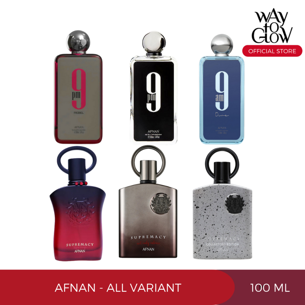 Jual Afnan All Variant Supremacy 9PM Rebel Tapis Rouge 9AM | Shopee ...