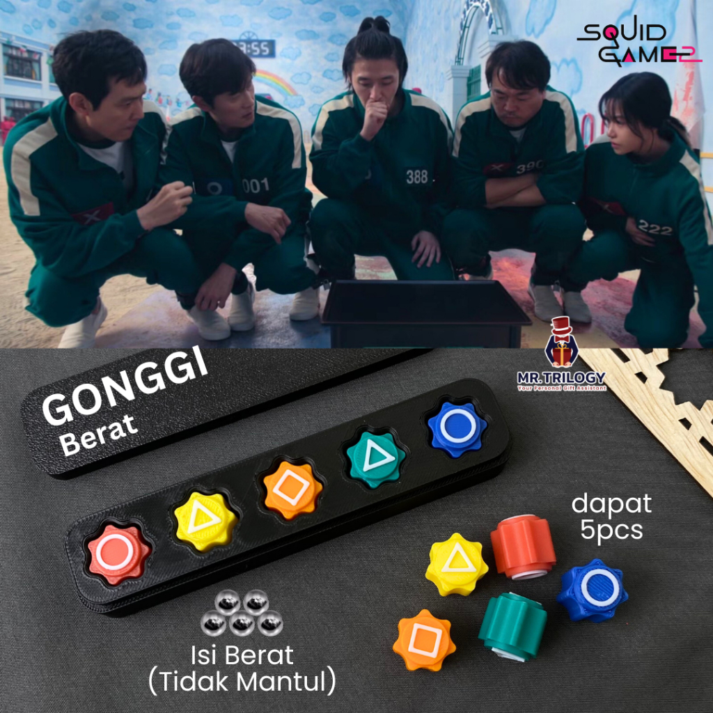 Jual Gonggi Gong Gi Squid Game 2 Mainan Tradisional Korea Gong-Gi ...