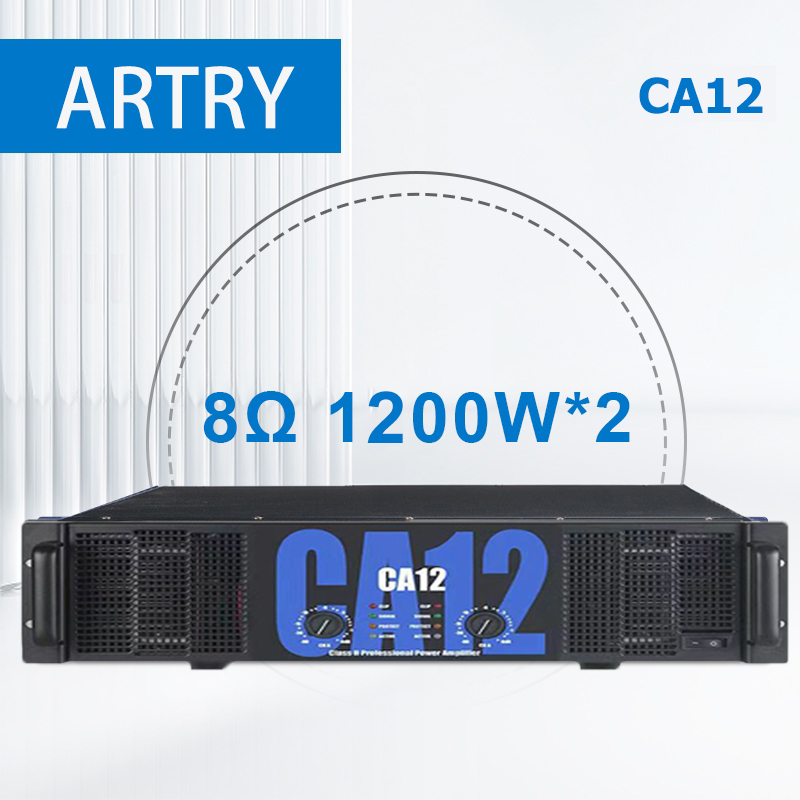 Jual ARTRY CA12 Professional amplifier, two channels, 1200W high-power 8 ohms, audio amplifier ...