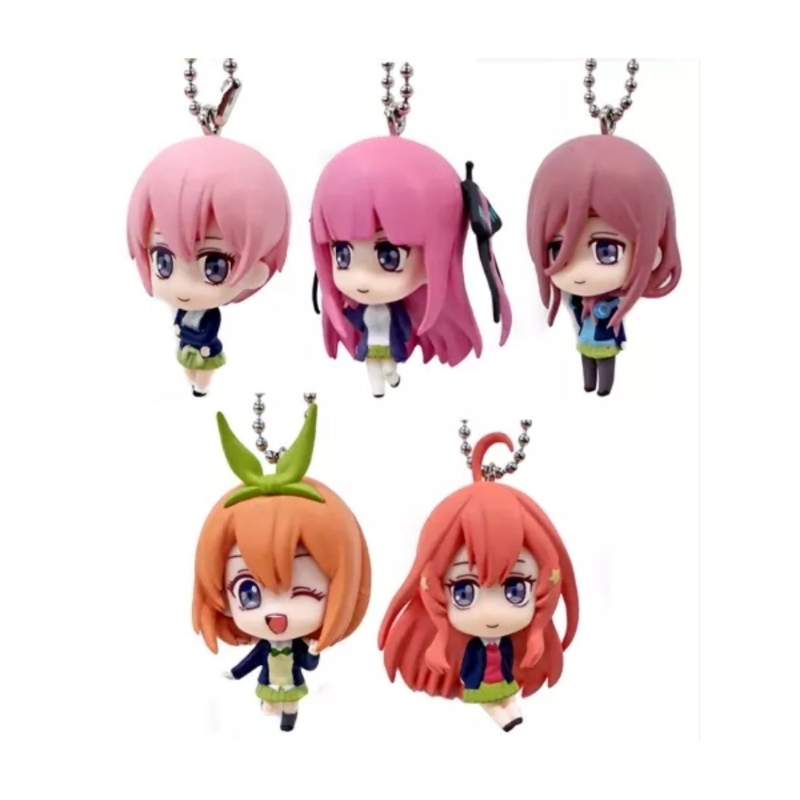 Jual Official Merchandise Go Toubun No Hanayome Minifigure Keychains ...