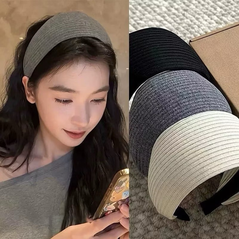 Jual Caliloops Bando Bandana Lebar Garis Polos Wanita Dewasa Korea ...