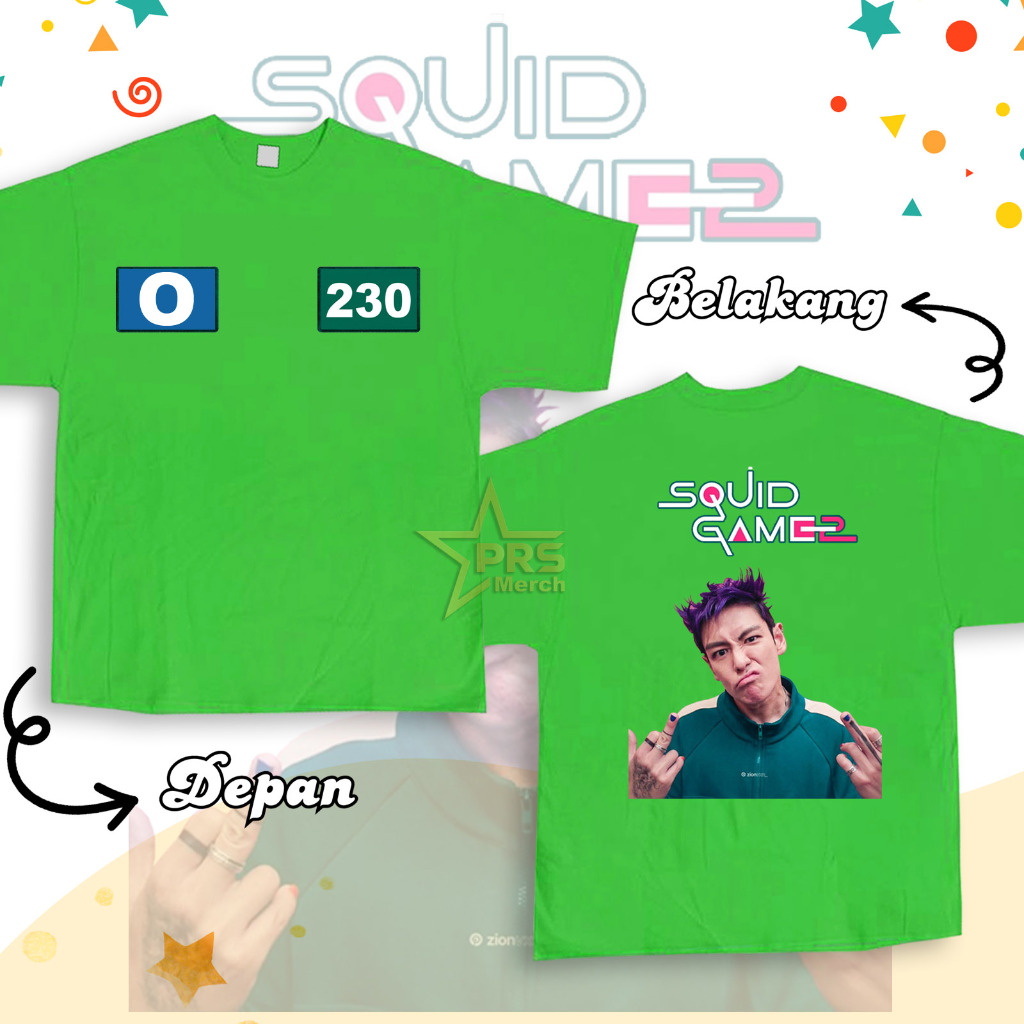 Jual T-shirt Kaos Anak SQUID GAME 2 Thanos - Baju Anak Squidgame2 Tanos ...