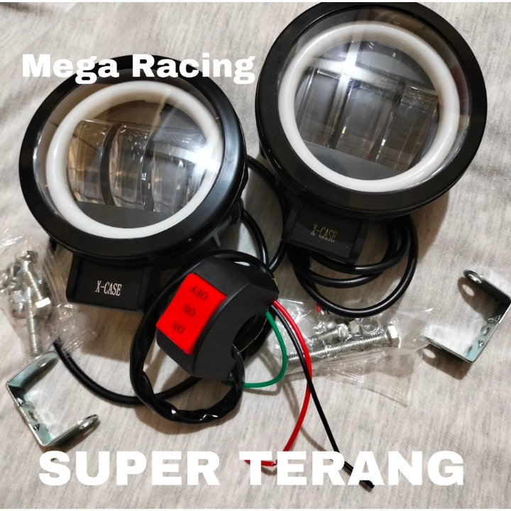 Jual PAKET LAMPU TEMBAK CWL DAYMAKER MINI 3 LENSA WATERPROOF BULAT ...