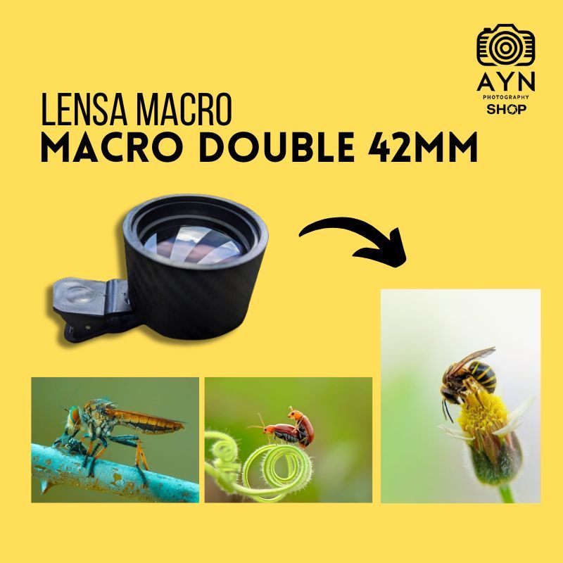 Jual Lensa Makro Hp Macro Lens Macro 42mm Lensa Achromatic Lensa Hp ...