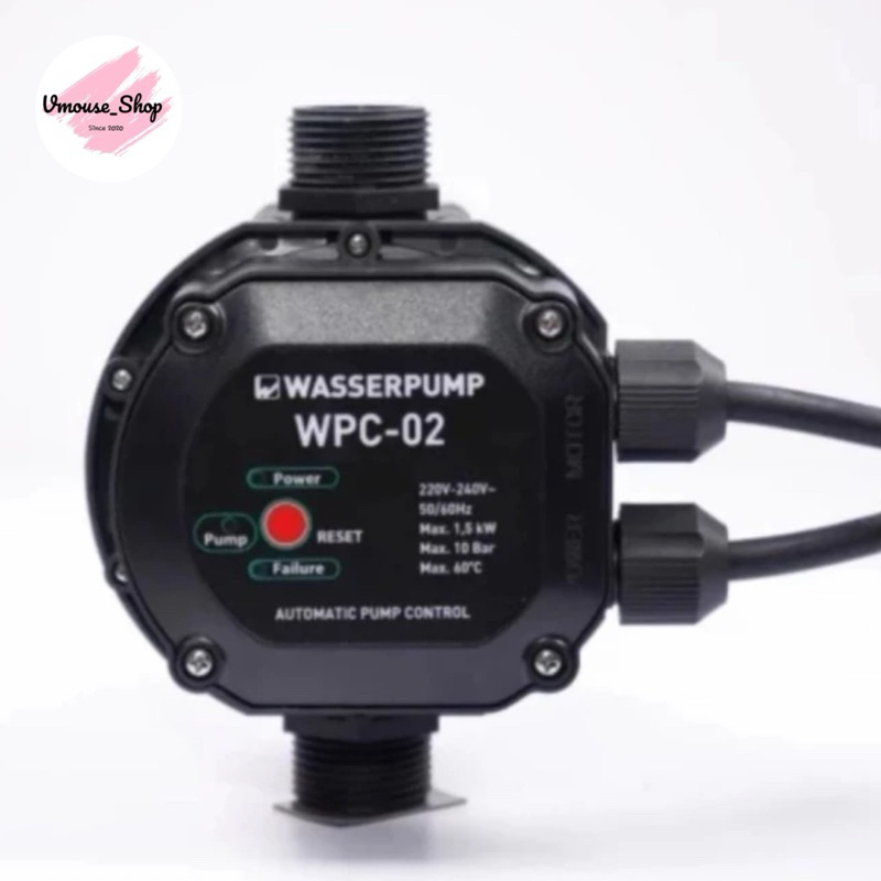 Jual AUTOMATIC PUMP CONTROL WASSER WPC 02 - ALAT OTOMATIS POMPA AIR - AUTOMATIC PRESSURE PUMP ...