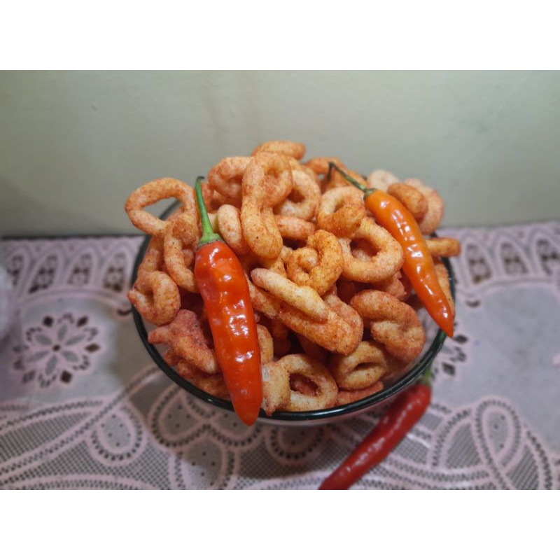 Jual Makanan ringan lanting Rasa pedas 250gr | Shopee Indonesia