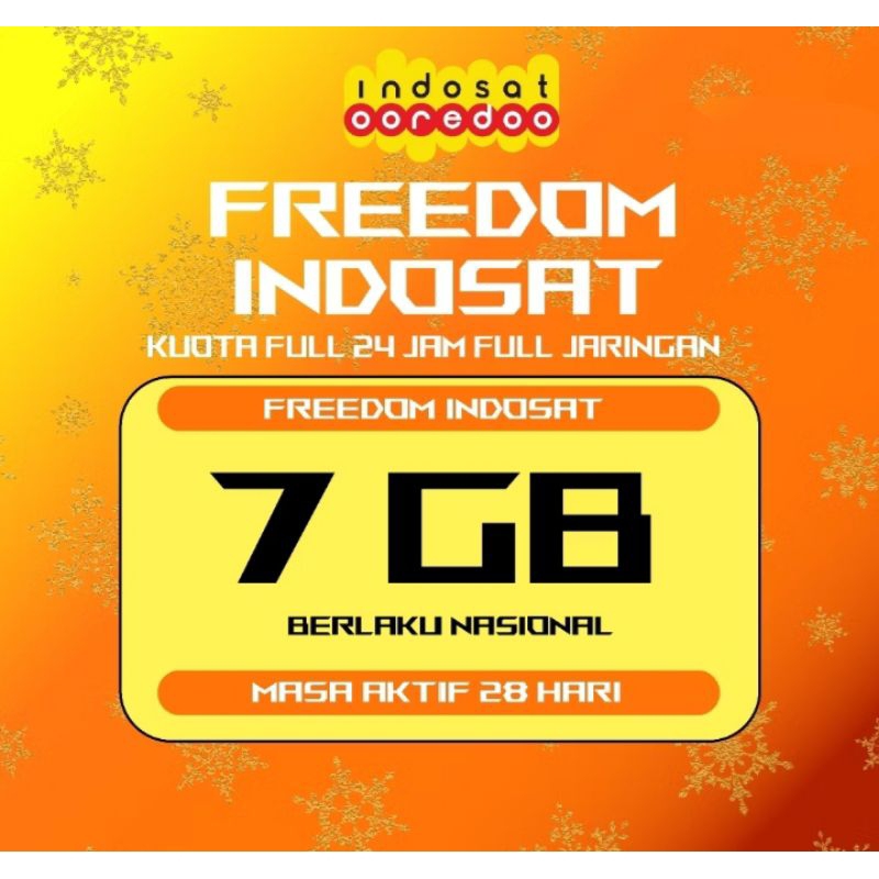 Jual DATA INDOSAT 7Gb 30hari /Kuota Indosat 20Gb | Shopee Indonesia