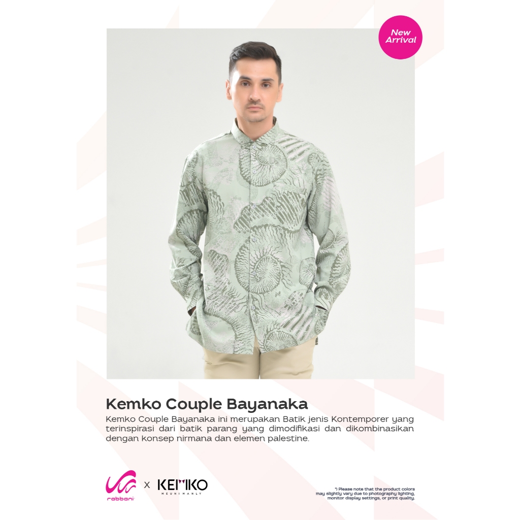 Jual RABBANI Kemko Couple Bayanaka Batik Jenis Kombinasi VARIASI best seller | Shopee Indonesia