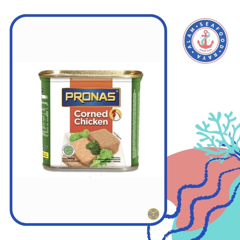 Jual Pronas Kornet Ayam dengan kemasan EOE 340 gr | Shopee Indonesia