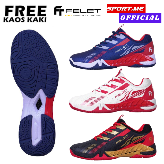 Jual Felet POWER BOOST Badminton Shoes - Sepatu Badminton Original ...