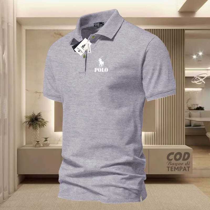 Jual Kaos Kerah Polos-Baju Kerja-baju Main-Kaos Ke kinian-Quality ...
