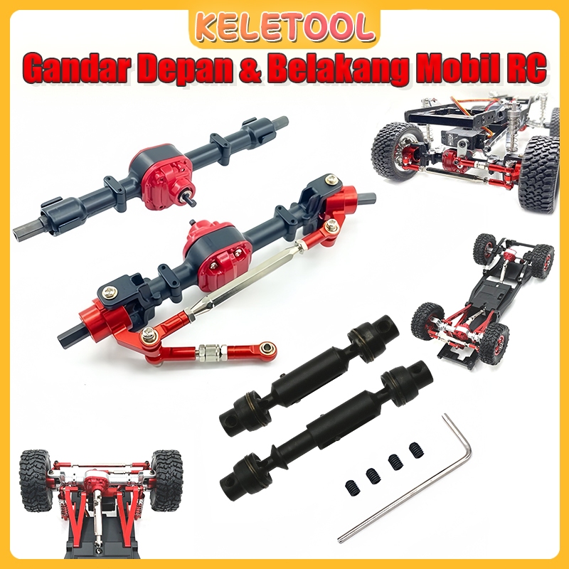 Jual RC Car mn 86 Front & Rear Axle As Roda Depan / Belakang Mobil Rc ...