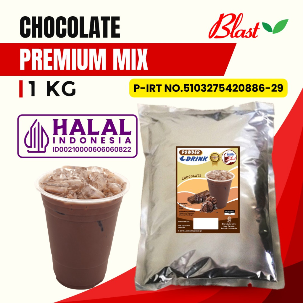 Jual Bubuk Cokelat Premium 1 KG - ORIGINAL CHOCOLATE - Powder Minuman ...