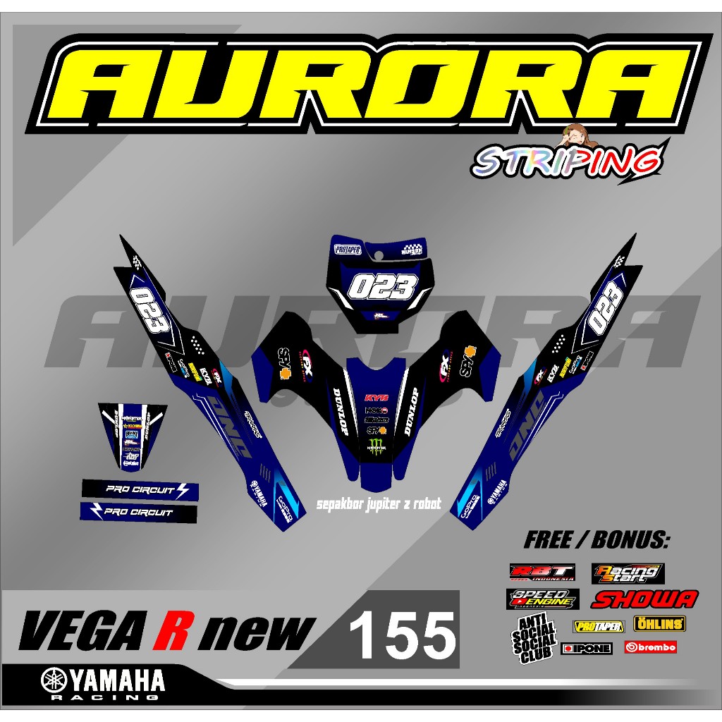 Jual (COD) Terbaru VEGA R NEW RBT BEBEK MODIF SUPERMOTO YZ CRF KLX KX KTM RBT new terbaru ...