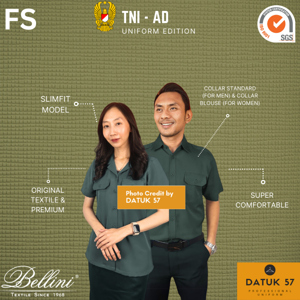 Jual [FULL SET] Original Premium by Datuk 57 Seragam Kemeja Celana ...