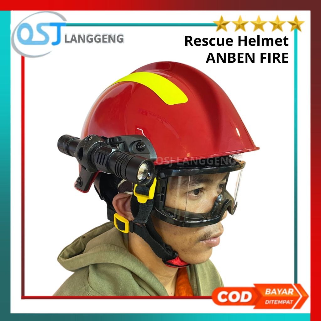 Jual Helm Rescue Pemadam Anben Fire Type F2 Original Berkualitas | Shopee Indonesia