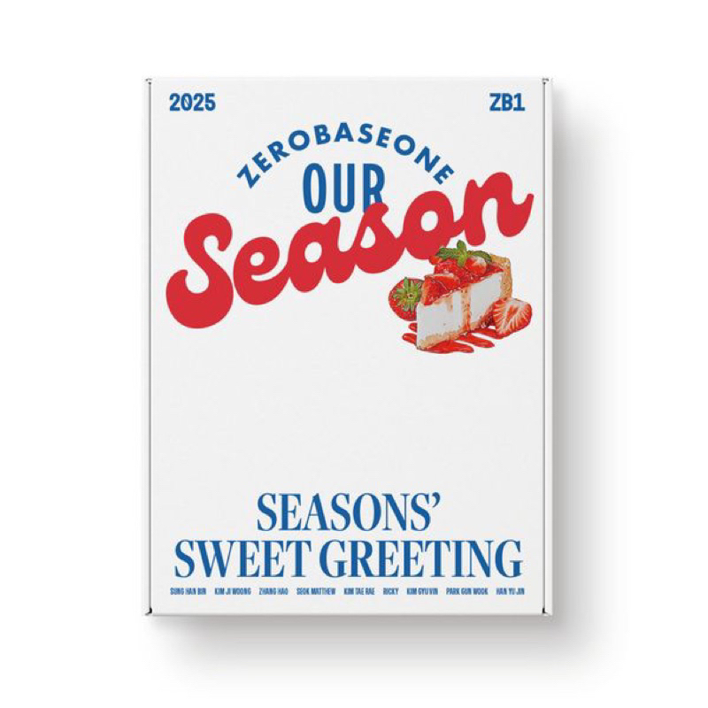 Jual [PRE ORDER] SEASONS GREETINGS 2025 ZEROBASEONE OUR SEASON SEALED OFFICIAL MURAH SG2025 ZB1 ...