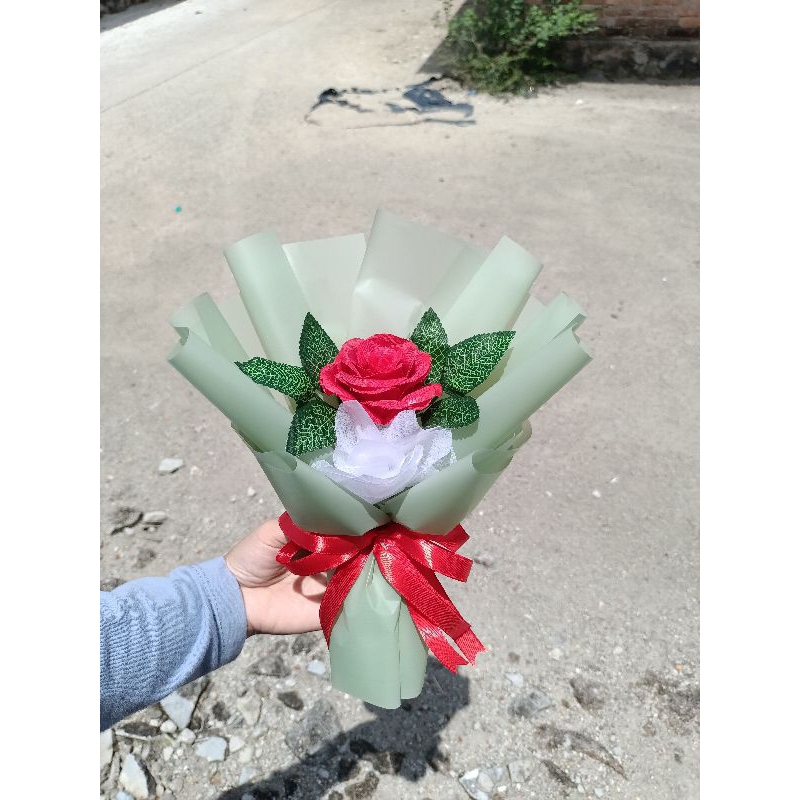 Jual buket bunga mini satu tangkai | Shopee Indonesia