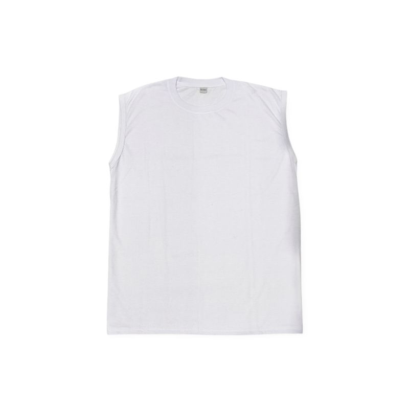 Jual Kaos Singlet Pria Basic Polos Ukuran Dewasa Tipe Distro Warna Putih Kaos Dalaman Tanktop ...
