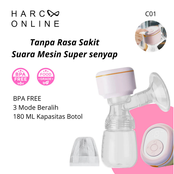 Jual Pompa Asi Elektrik Portable Pompa Asi Terbaru Tanpa Rasa Sakit ...