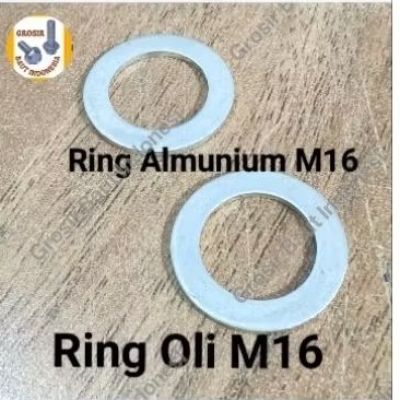 Jual Ring almunium M16 / Ring oli m16 (paket 10pcs) | Shopee Indonesia