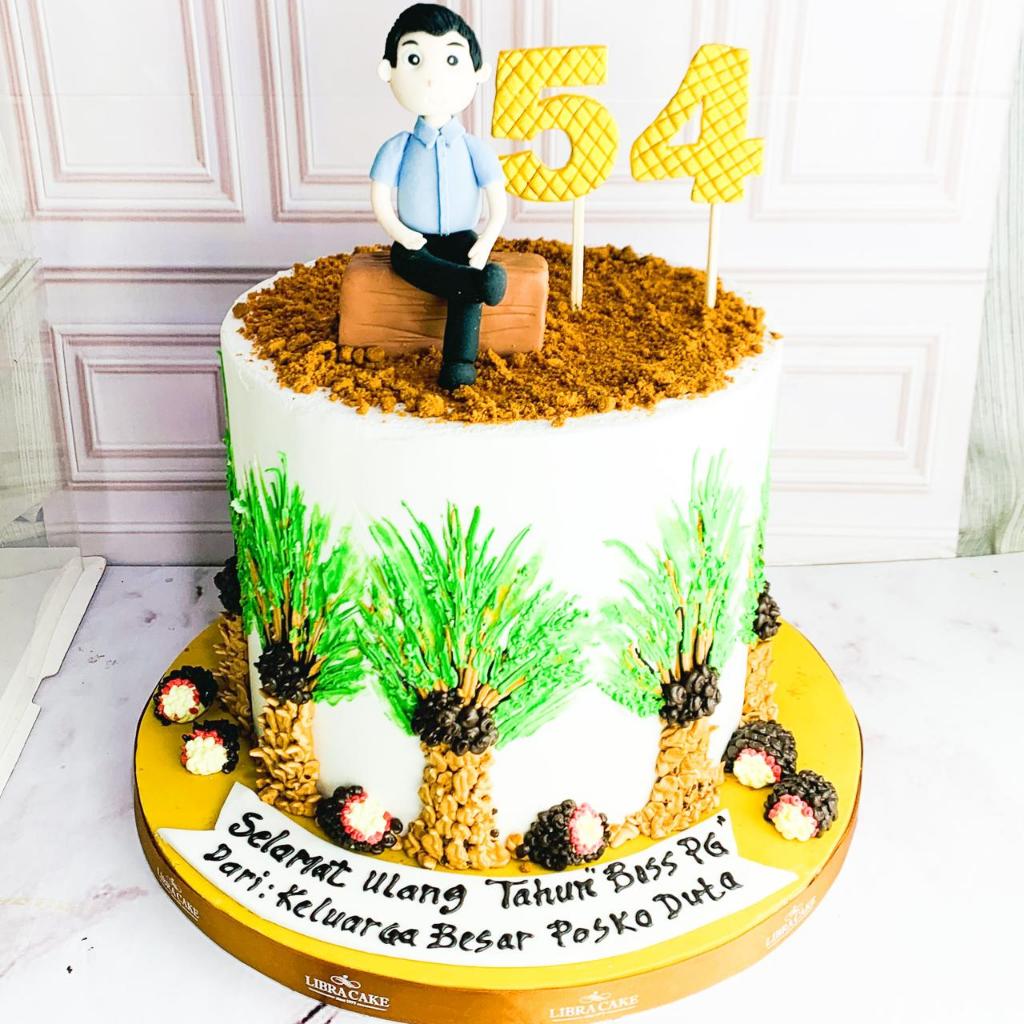 Jual Kue Ulang tahun/birthday Cake/kue Ultah tema Kelapa sawit/Kue Birthday jakarta | Shopee ...