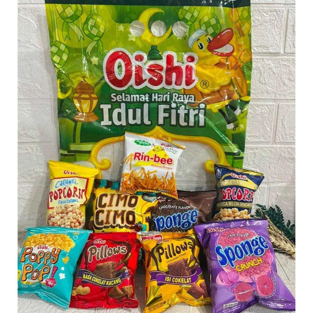 Jual Paket snack oishi hampers lebaran | Shopee Indonesia