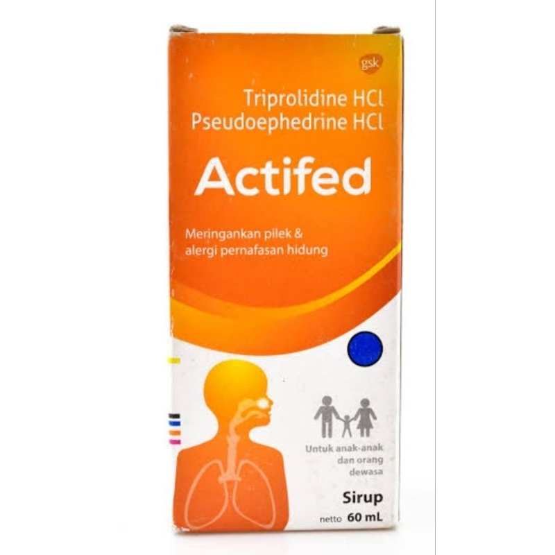 Jual Actifed sirup Kuning flu-pilek | Shopee Indonesia