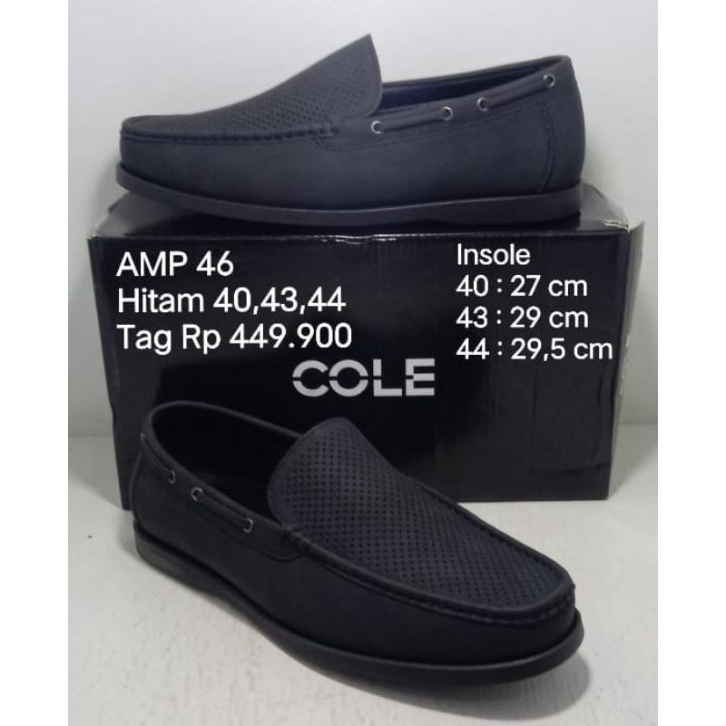 Jual (Size 39-41) SEPATU PRIA COLE ORIGINAL | Shopee Indonesia