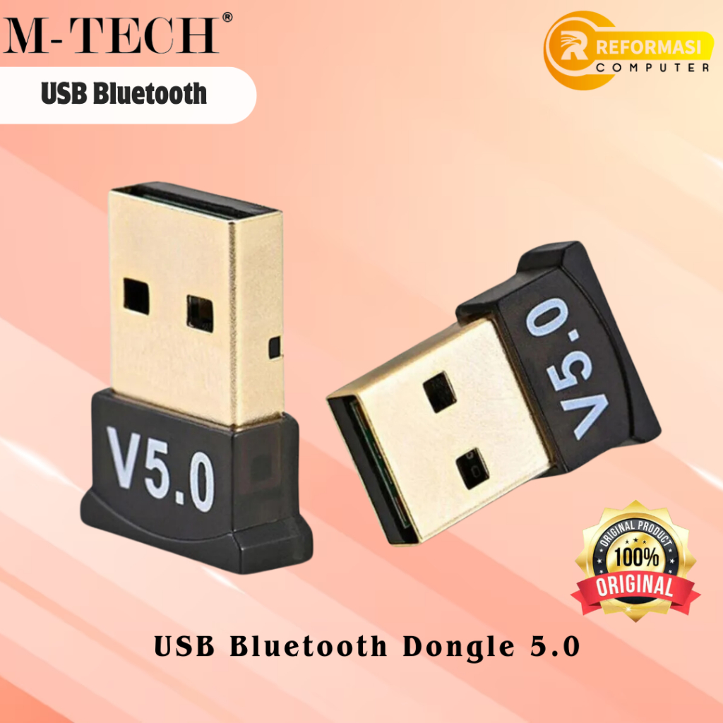 Jual M-TECH USB Bluetooth Dongle 5.0 - Bluetooth V5 | Shopee Indonesia