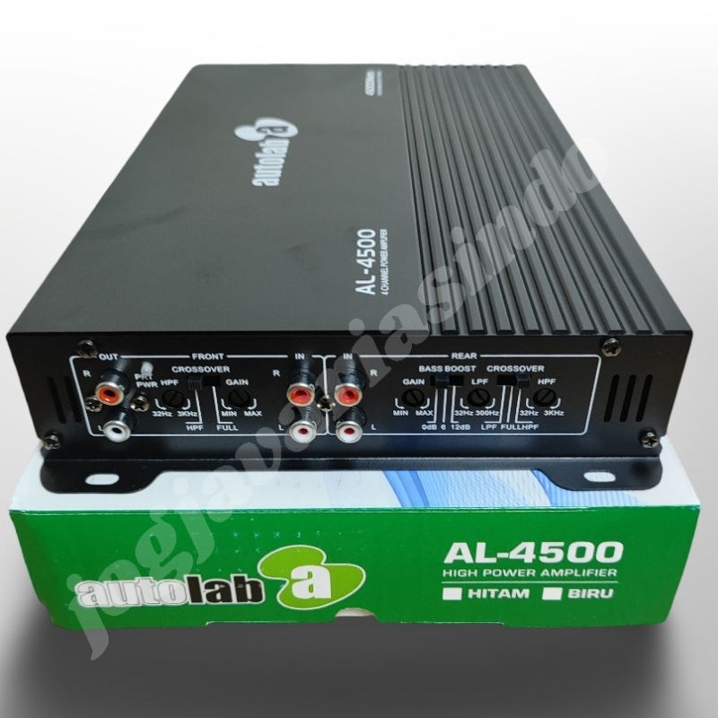 Jual Power Autolab AL4500 4 channel 45.000 Watts Car Amplifier | Shopee Indonesia