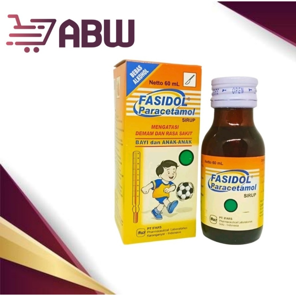 Jual [A] Fasidol Sirup 60 ml - Sirup Paracetamol Demam Anak [IFARS ...