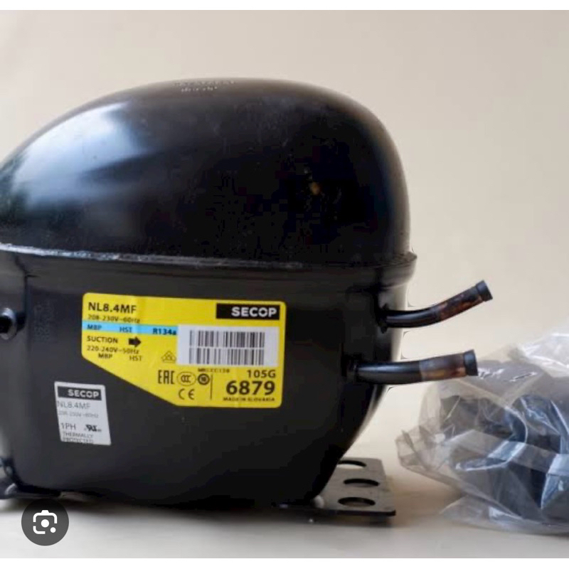 Jual KOMPRESOR SECOP NL8.4MF | KOMPRESOR FREEZER/KULKAS 1/4PK R134 ...